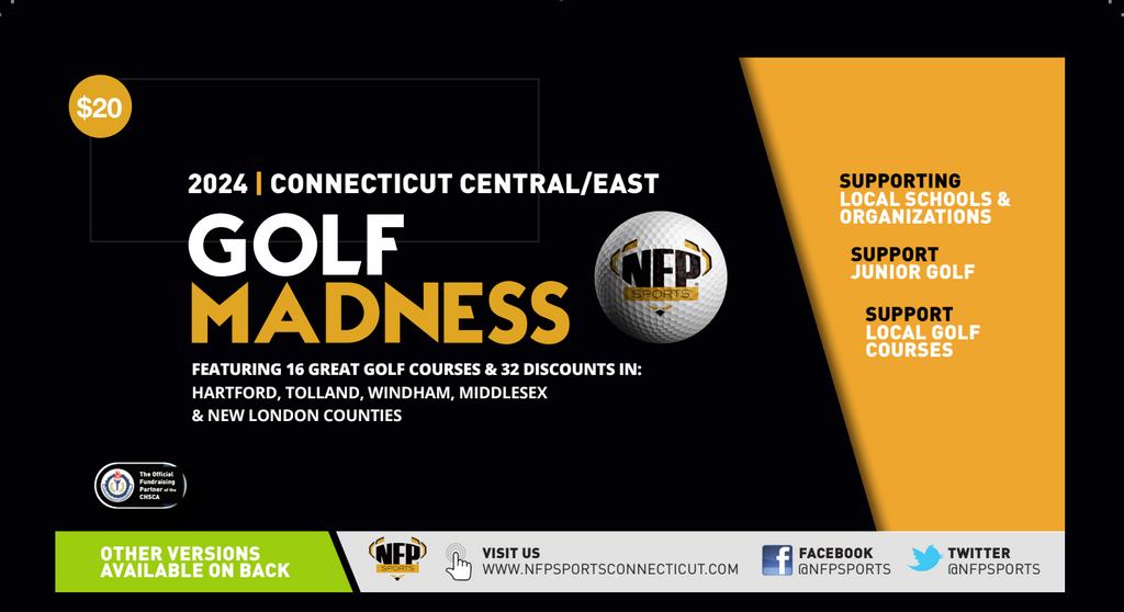 Canton Warriors Golf CT Central/West Golf Madness Discount Pack 2024 ...